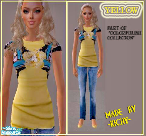 The Sims Resource | YELLOW [#1]