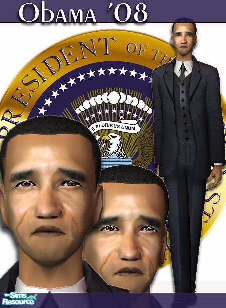 The Sims Resource | Barack Obama