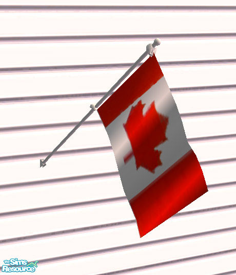 The Sims Resource - Flags for your Home - Canada