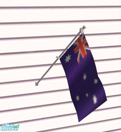 The Sims Resource | Flags for your Home - Australia
