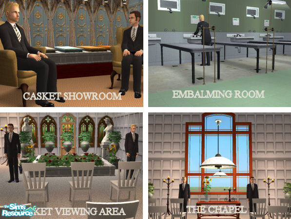 The Sims Resource | The Fisher Funeral Home