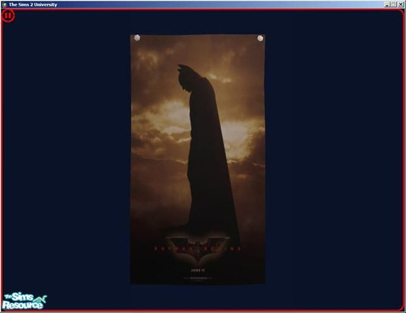 The Sims Resource - Batman Poster