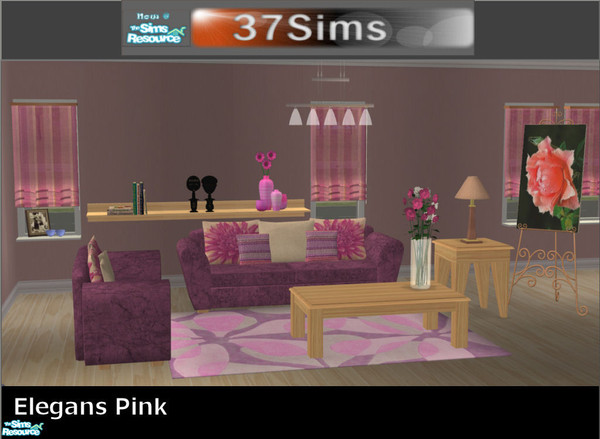 The Sims Resource - Elegans Pink recolor