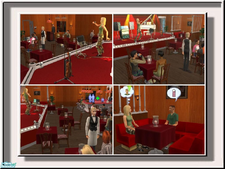 The Sims Resource | Piano Bar