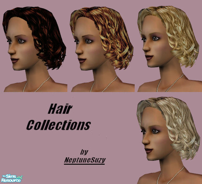 The Sims Resource | NSC Hair Set6