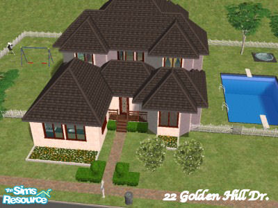 The Sims Resource | 22 Golden Hill Drive