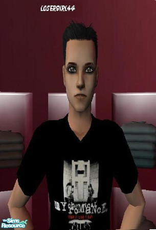 The Sims Resource | MCR shirt for YAs