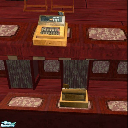 The Sims Resource | Madam Malkin Shop Cash Register