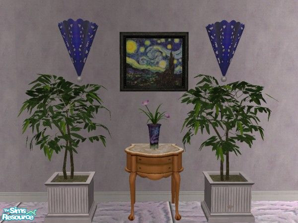 The Sims Resource - Van Gogh Starry Night