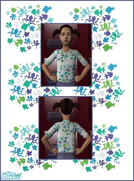 The Sims Resource | Fish Shirt