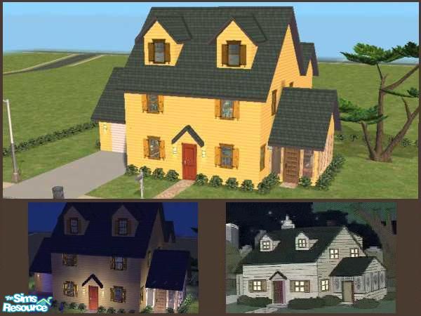 The Sims Resource - Family Guy: The Griffin Family Home