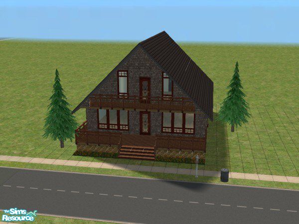 The Sims Resource | Pine Cottage 3bd 2ba