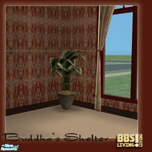 The Sims Resource - Buddha's Shelter bedroomset, Plant