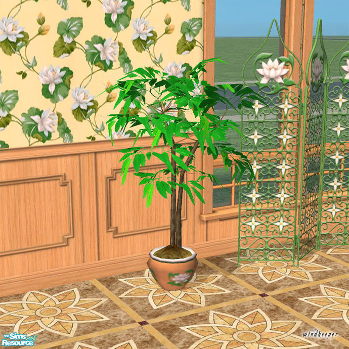 The Sims Resource | "Thai White Lotus" plant