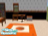 The Sims Resource | Basketball Desk Chair