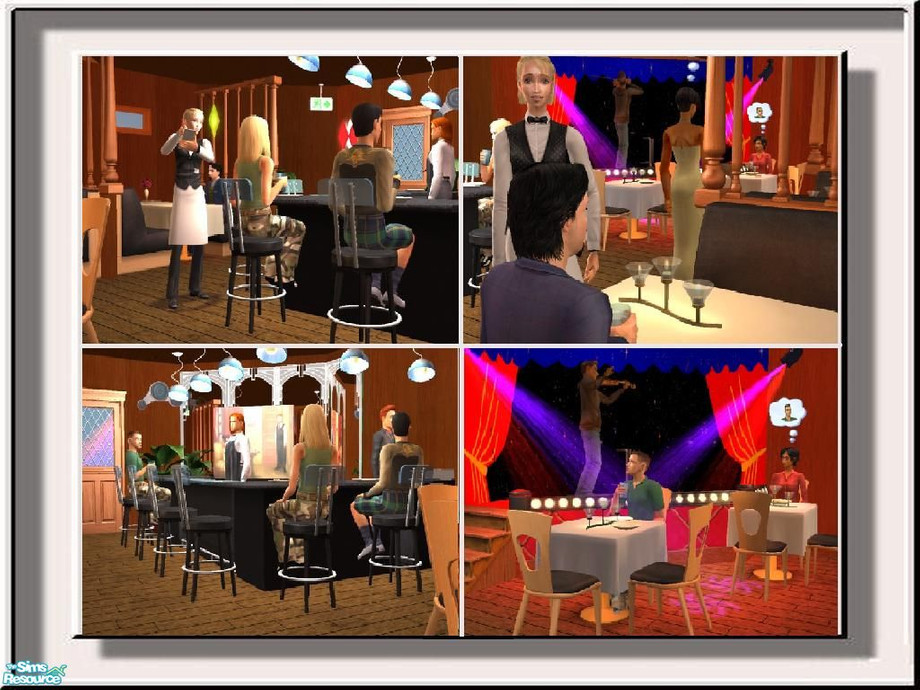 The Sims Resource - Harp Pub