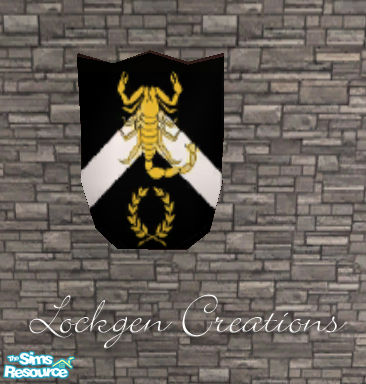 The Sims Resource | Sun Throne Room - Coat of Arms 4