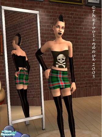 The Sims Resource - Punk Clothing