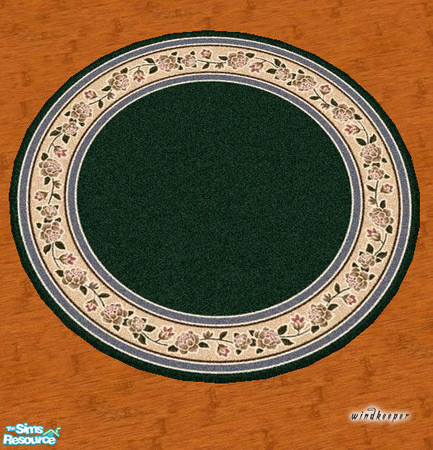 The Sims Resource - Round rug desing 07
