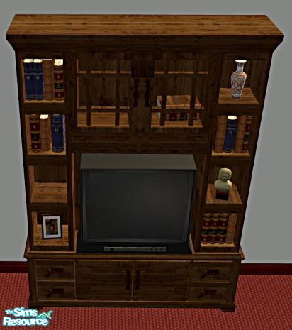 The Sims Resource - Mission Recolor - Entertainment Center