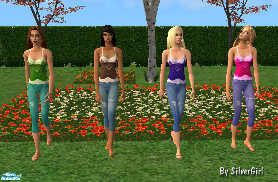The Sims Resource - Spring/Summer Ladies