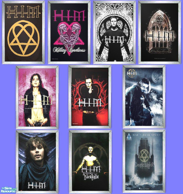 The Sims Resource - HIM posters