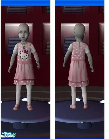The Sims Resource | Hello Kitty Dress