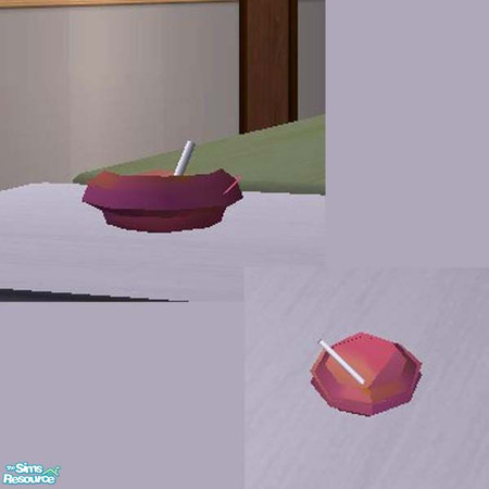 The Sims Resource - Salmon ashtray