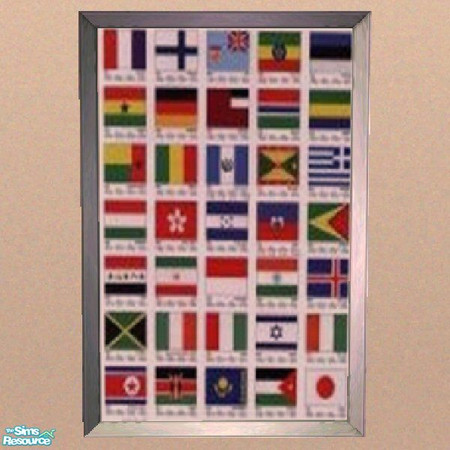 The Sims Resource | Flags of the World