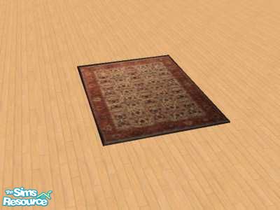The Sims Resource - Persian Rug 3x4 design 03