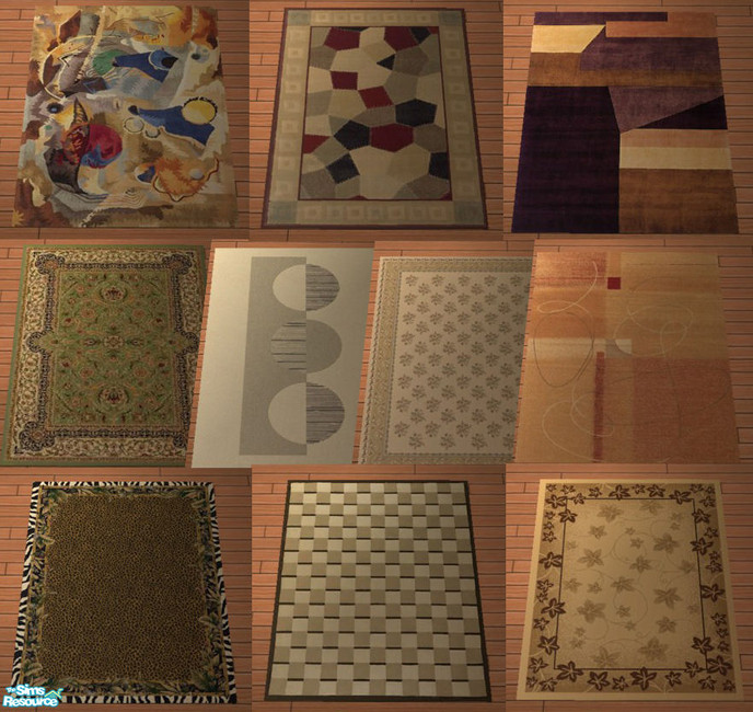 The Sims Resource - Rugs