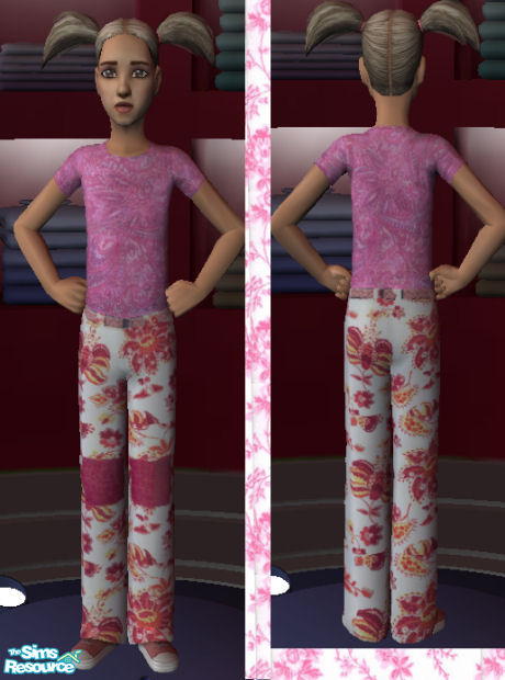 The Sims Resource | children's trousers