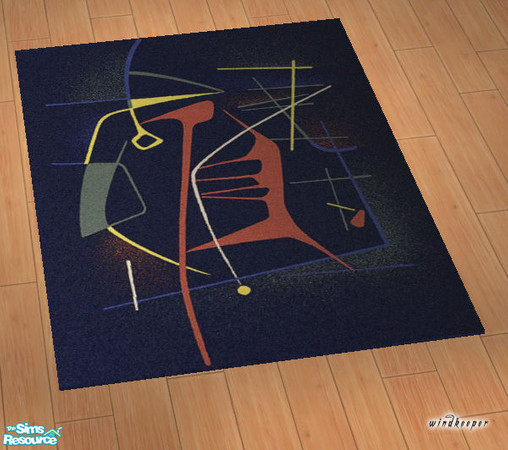 The Sims Resource - Rug 3x4 design 10