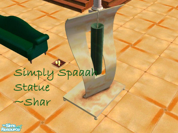The Sims Resource | Simply Spa Statue