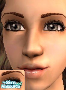 The Sims Resource - Eyelashes with Mascara