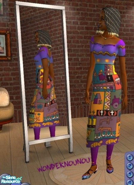 The Sims Resource | african colours