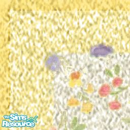 The Sims Resource | Floral Scented Rug 1