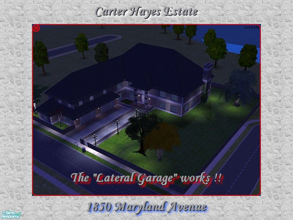 The Sims Resource - The \"Lateral\" Garage Works