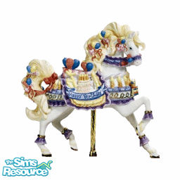 The Sims Resource - Carousel Horse 14