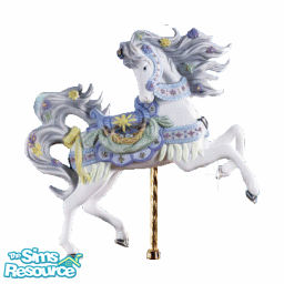 The Sims Resource - Carousel Horse 12 A