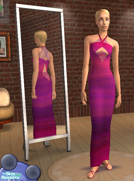 The Sims Resource | 'Alita' Evening Gown