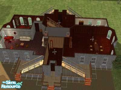The Sims Resource | Netherfield/ Brinkley Court