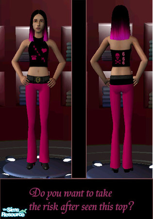 The Sims Resource - Devil top