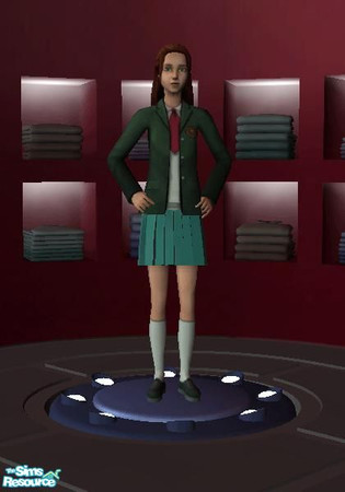 The Sims Resource | Tokyo School Uniform