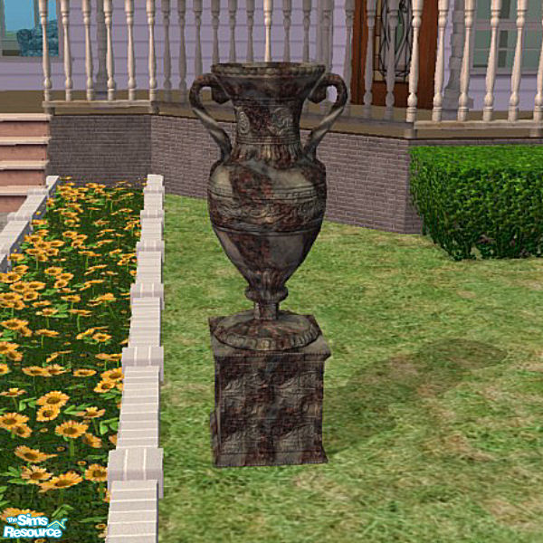 The Sims Resource | marble urn