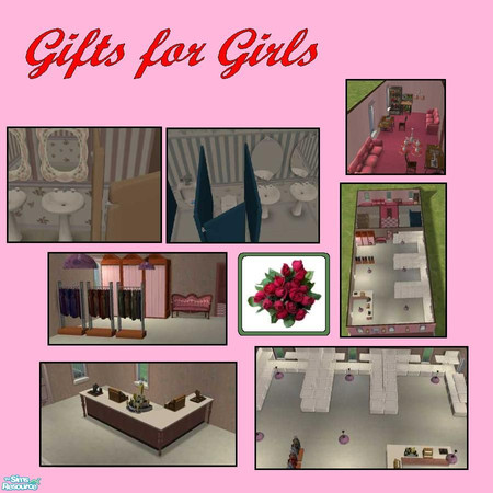 The Sims Resource | \"Gifts for Girls\"boutique specializing in gifts ...