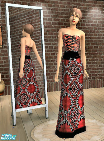 The Sims Resource | Lace Formal
