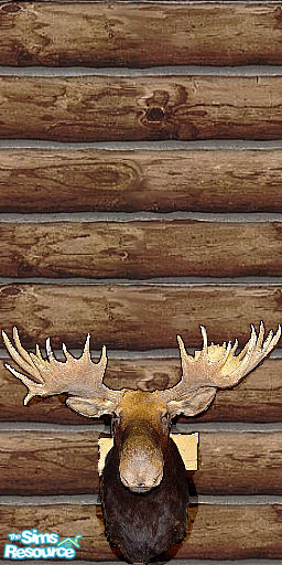 The Sims Resource - Lodge Above Door Alaskan Moose