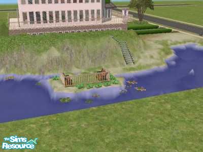 The Sims Resource | Villa at the Lake