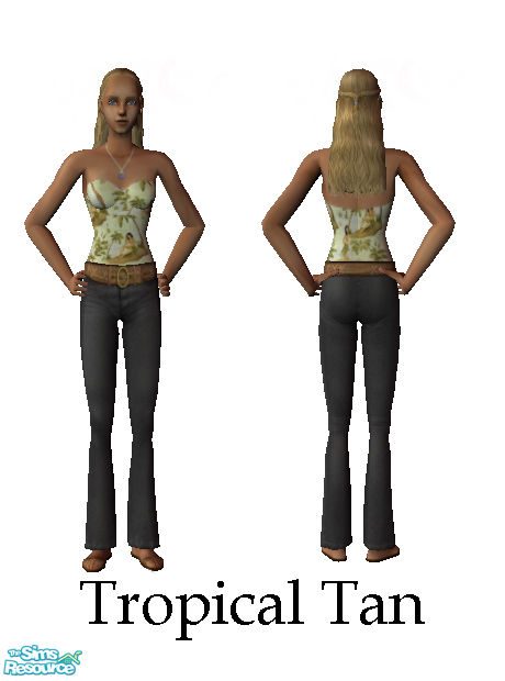 The Sims Resource - Tropical Tan